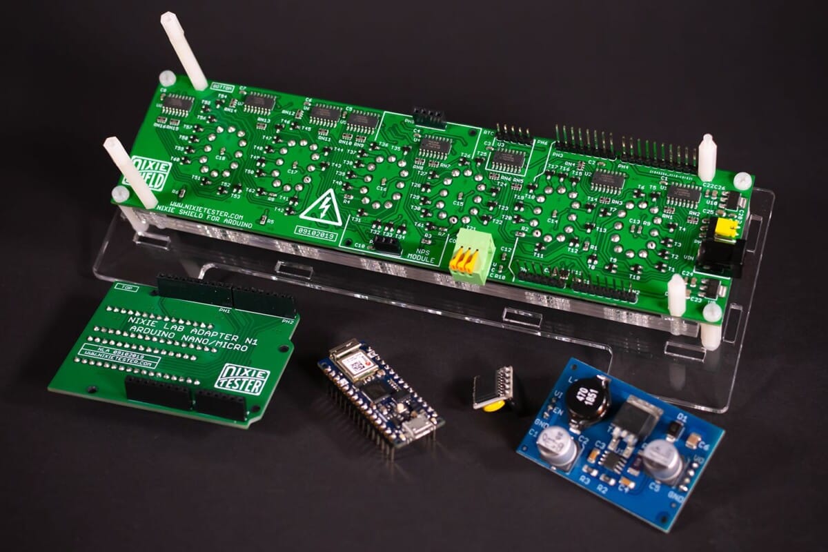 IoT Nixie Clock Shield for Arduino – Nixie Tester