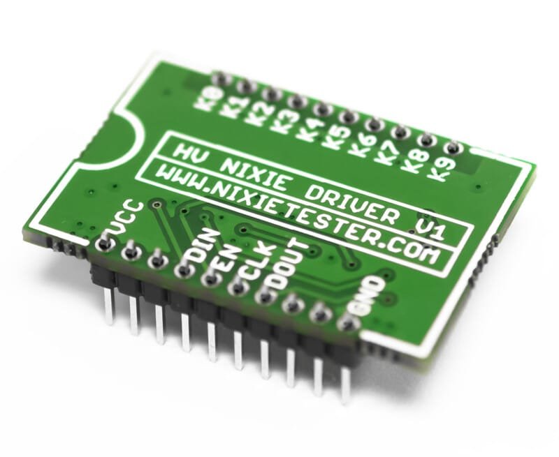 Nixie Tube Driver V1 – Nixie Tester