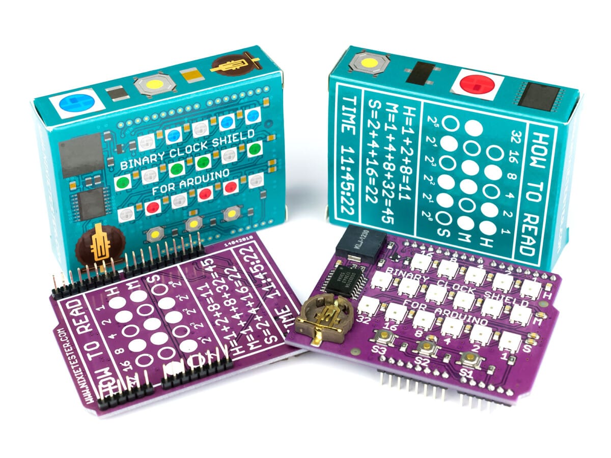 Binary Clock Shield for Arduino – Nixie Tester Binary Clock Shield for Arduino – Nixie Tester